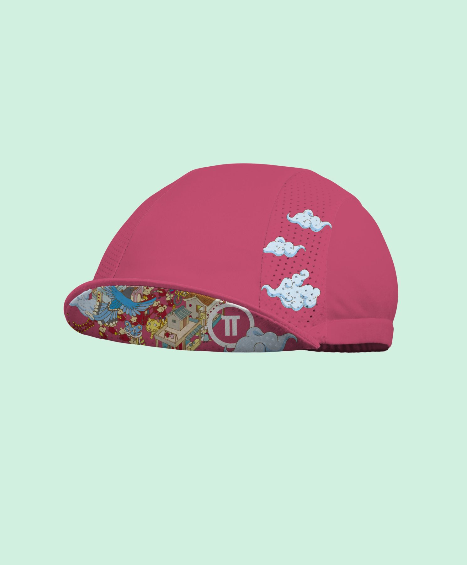 Cap Taiwan-Red MONTT of Taiwan 自行車衣